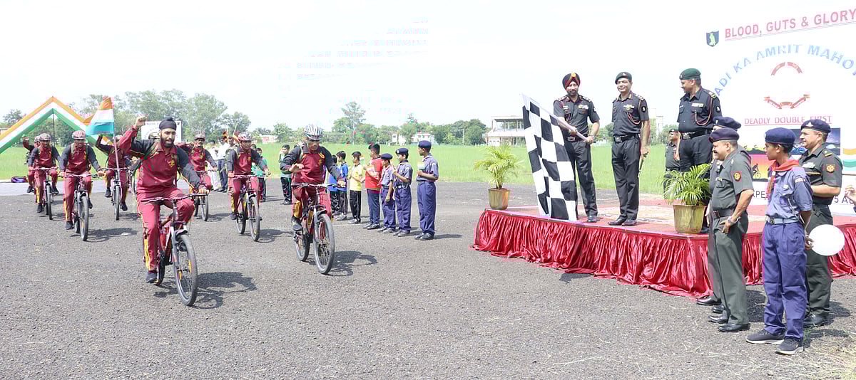 Bhopal: Cycle expedition to mark Azadi Ka Amrit Mahotsav