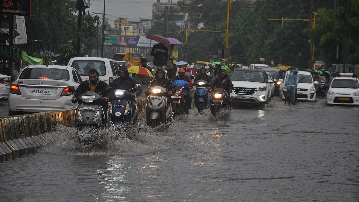 Indore: City gets over 2-inch rainfall, inch surplus over average ...