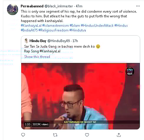 WATCH: Rapper EPR Iyer slams 'Sar Tan Se Juda' slogan in his new track ...