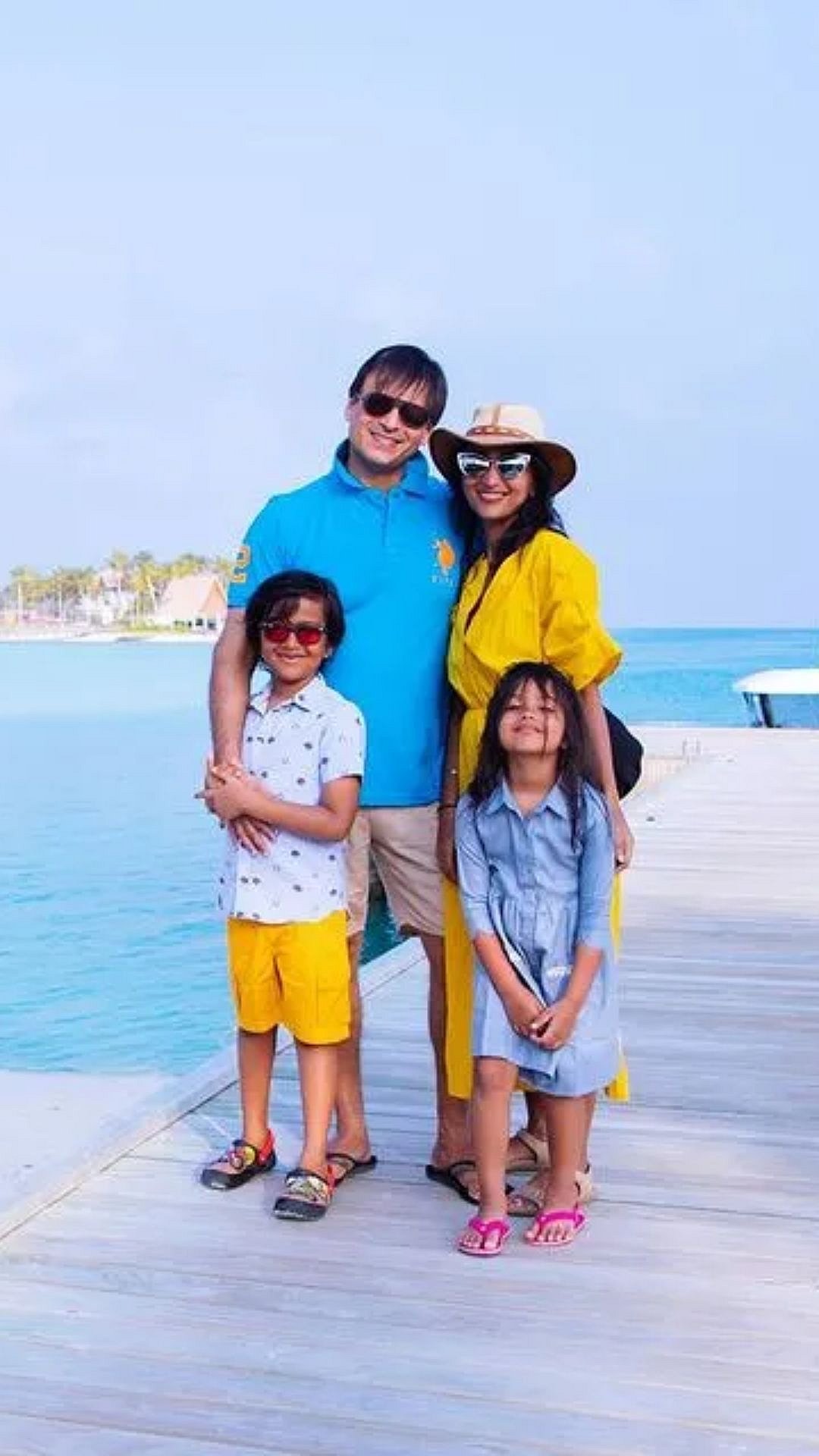 Photos: Vivek Oberoi's adorable moments with family