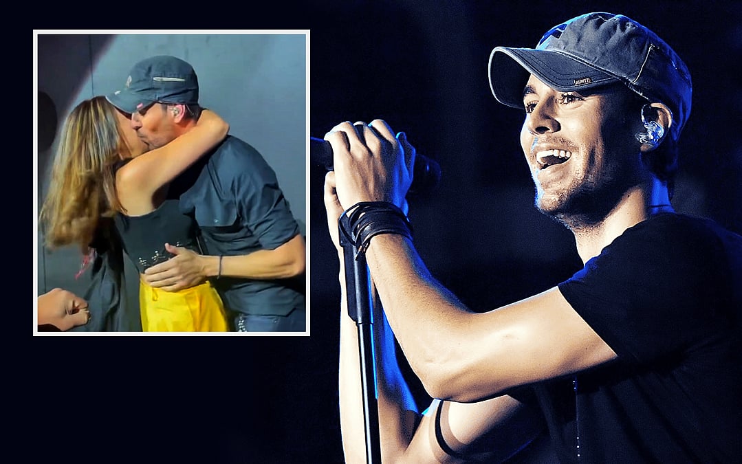 Enrique Iglesias Kissing Fans