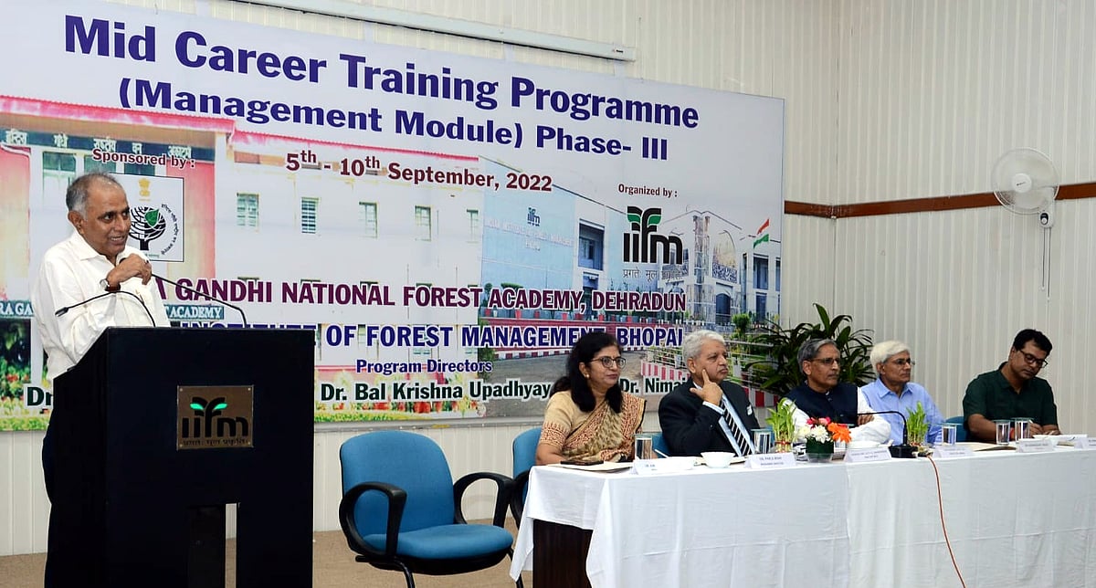 Bhopal: Mid-career training for Indian Forest Service officials begins