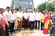 Thane TMT Initiates Bus Service From Parsik Nagar To Vashi Railway Station Thane TMT Initiates Bus Service From Parsik Nagar To Vashi Railway Station