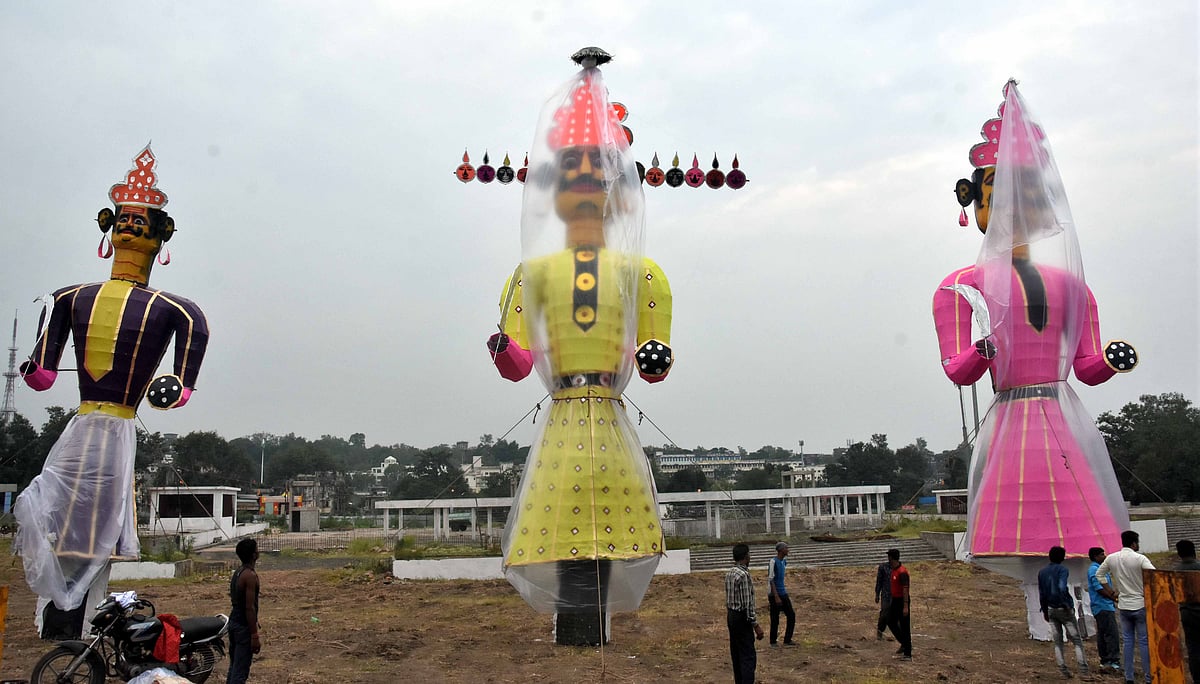 Inflation effect: Ravana effigies rate soars by 30% in Bhopal