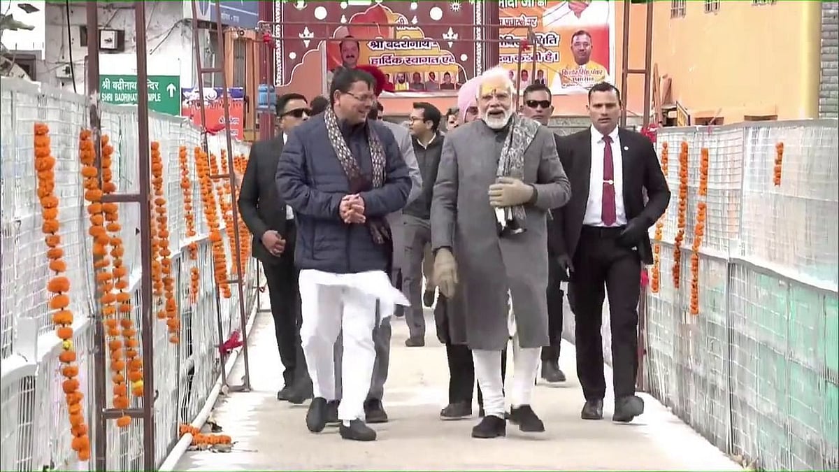 Uttarakhand CM Pushkar Singh Dhami and PM Modi's striking chemistry shines in today's meet