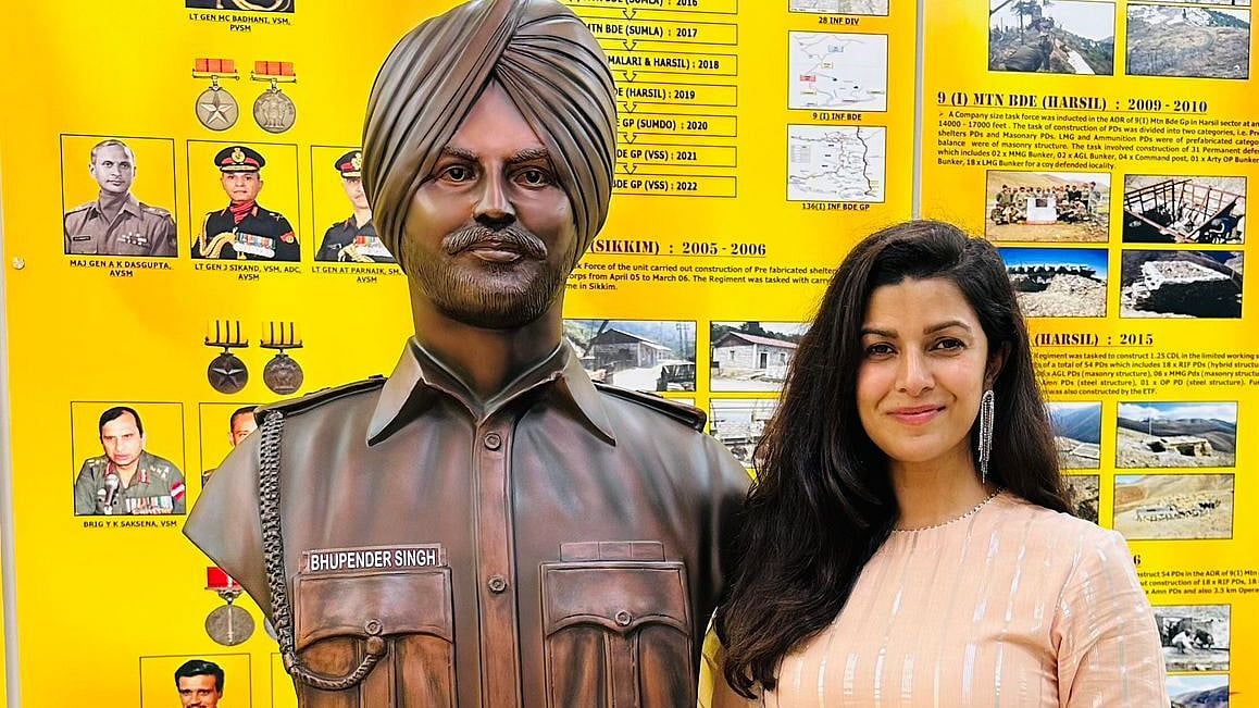 Photos: Nimrat Kaur inaugurates late father Major Bhupendra Singh’s ...