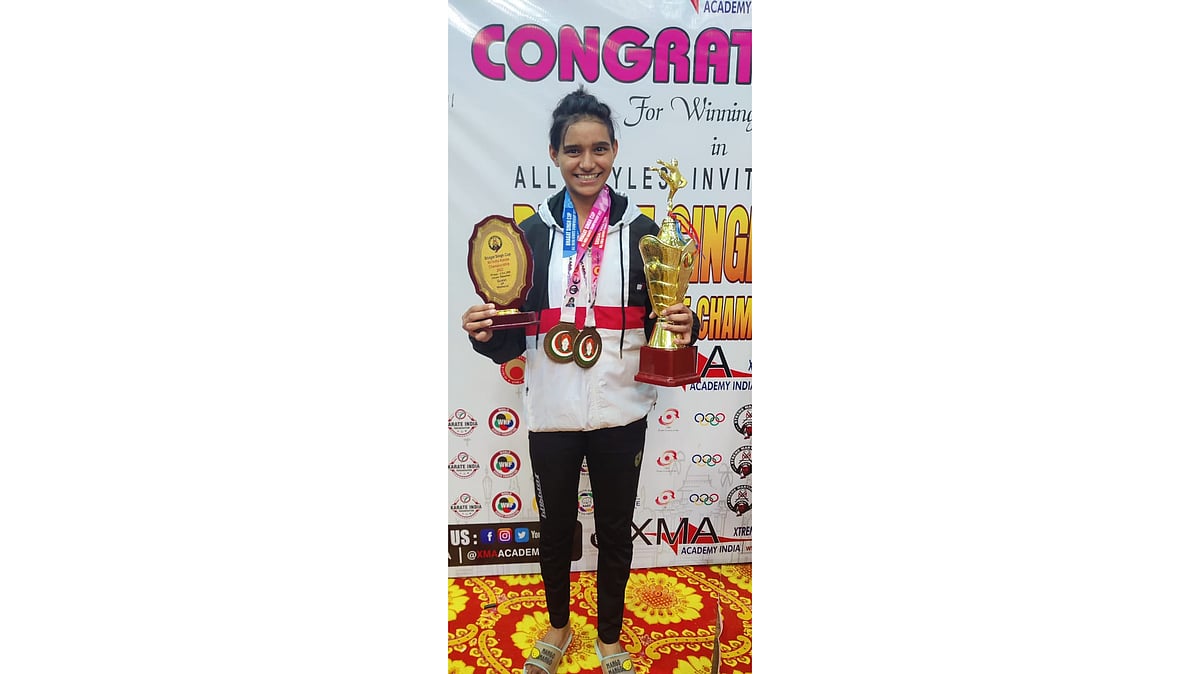 Bhopal: City girl makes it to South Asian Karate Championship