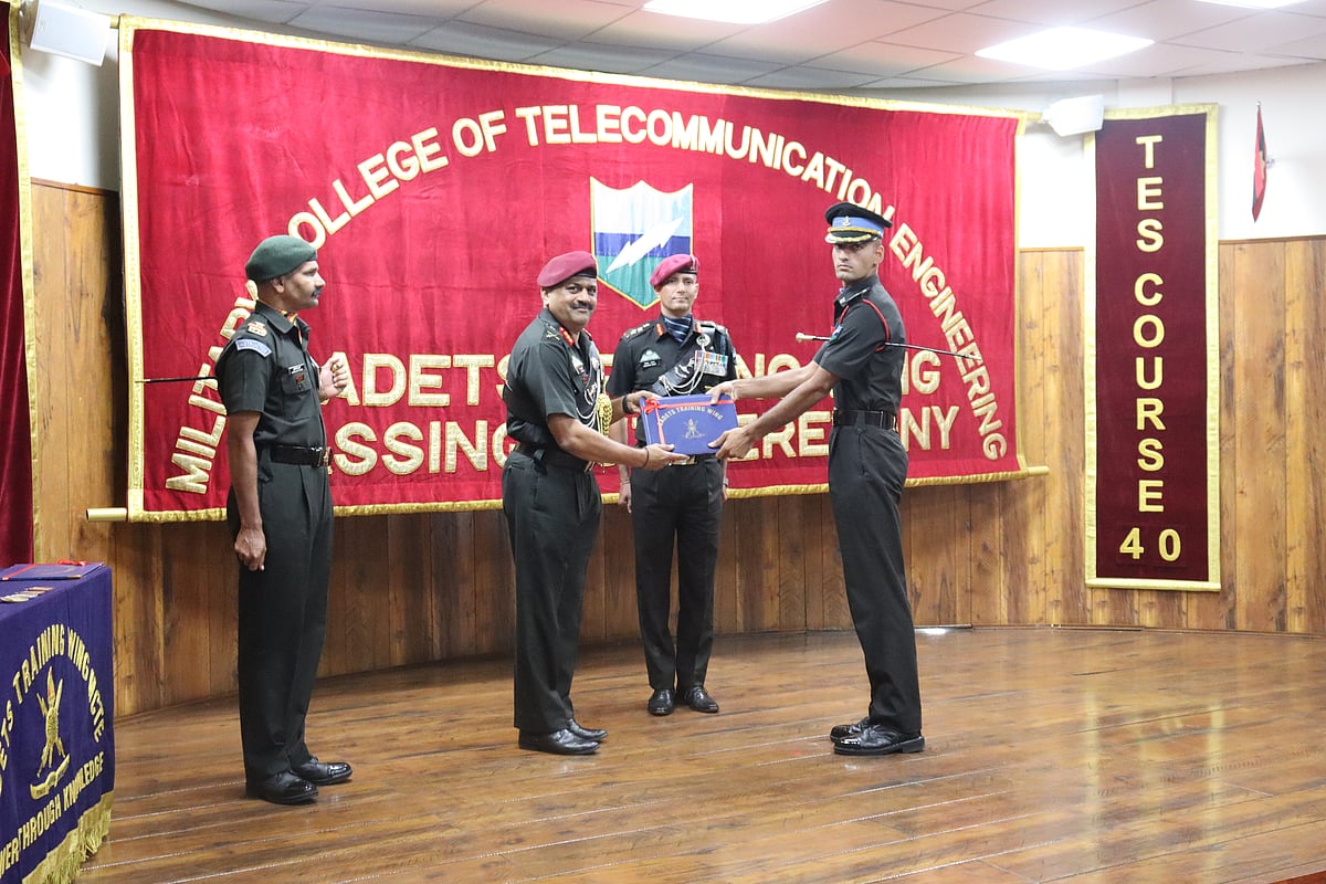 Mhow: Passing out ceremony of TES held with full military grandeur in MCTE