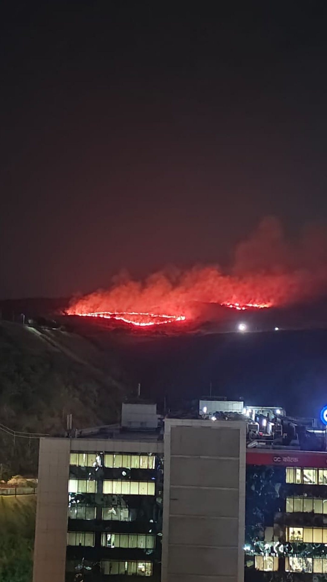 Pictures of massive at Mumbai's Goregaon IT park, check here