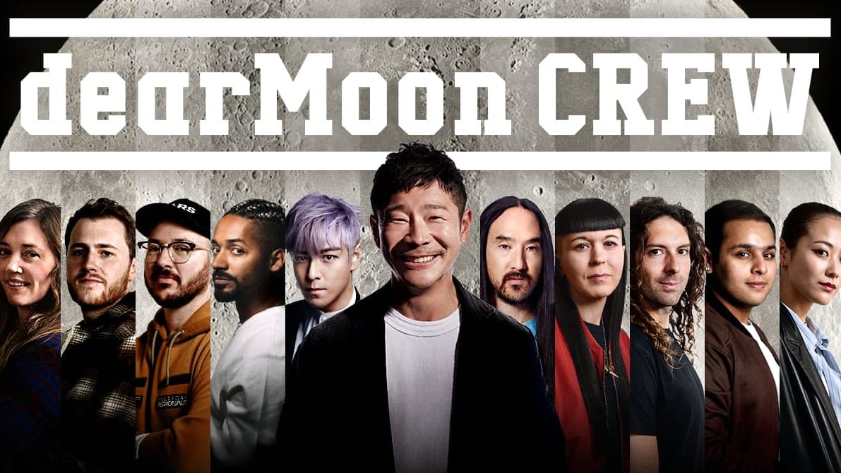 8 all-civilian crew members to travel to the moon next year; and one of ...