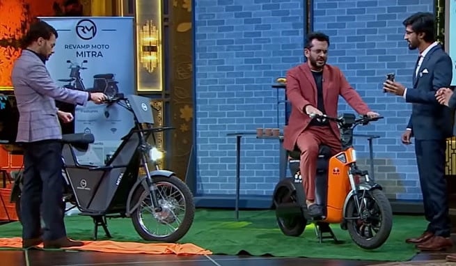 Shark Tank India fame startup Revamp Moto launches its first e-scooter