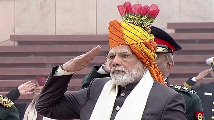 PM Modi shines in traditional attire on this Republic Day