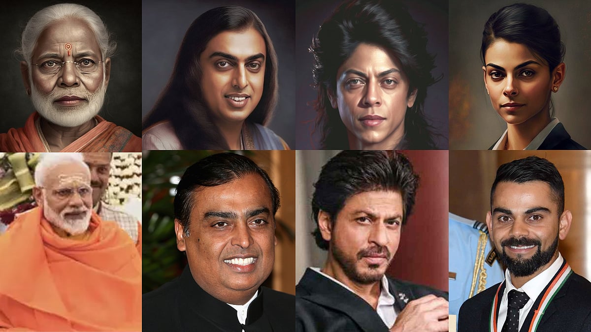 In pics: AI creates gender-swap portrait of popular celebs from India