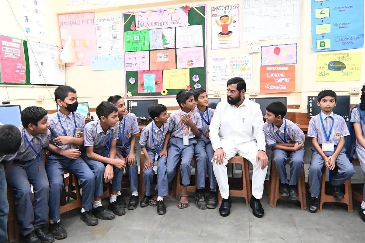 Thane: 'Government will stand firmly behind teachers,' says CM Eknath ...