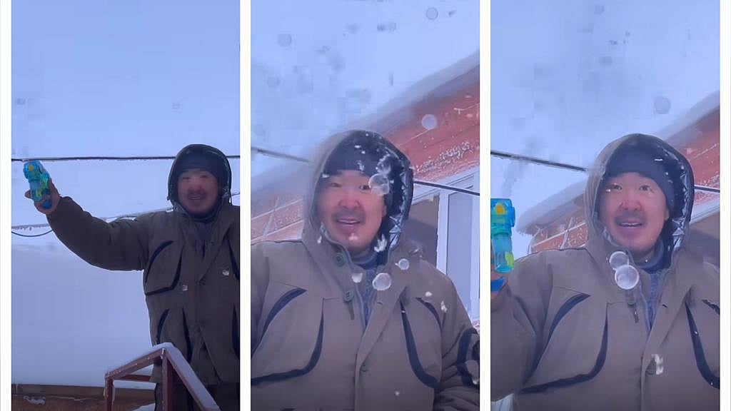 WATCH: Russian city Yakutsk witnesses -51° C temperature; video of man making ice bubbles goes viral