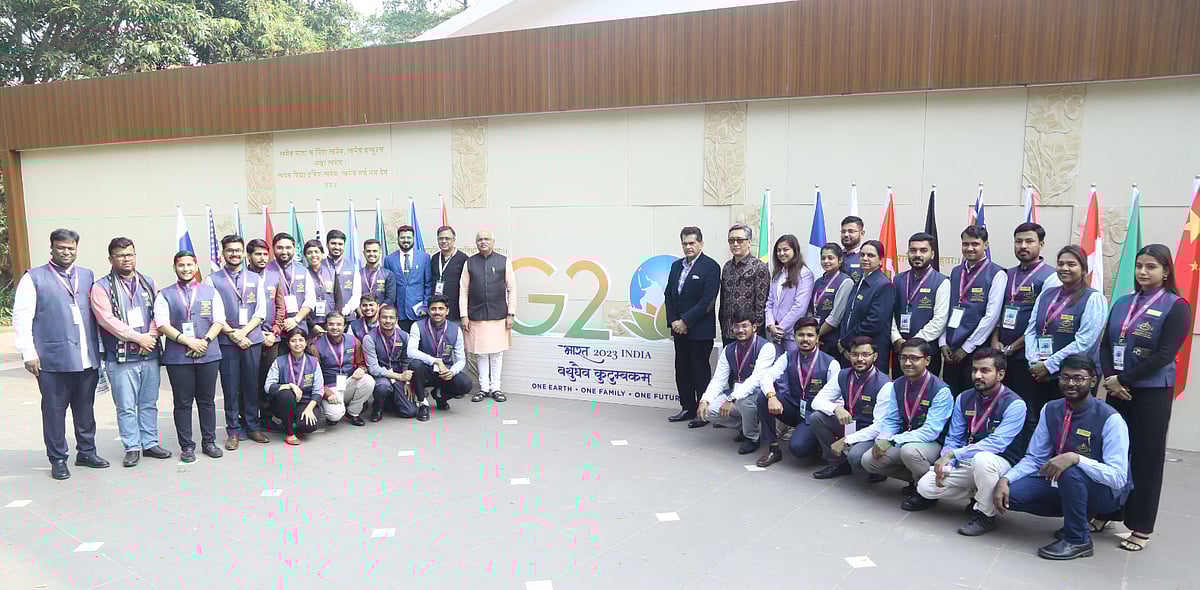 Thane: Country's first-ever model G-20 Summit begins at Rambhau Mhalgi Prabodhini in Uttan