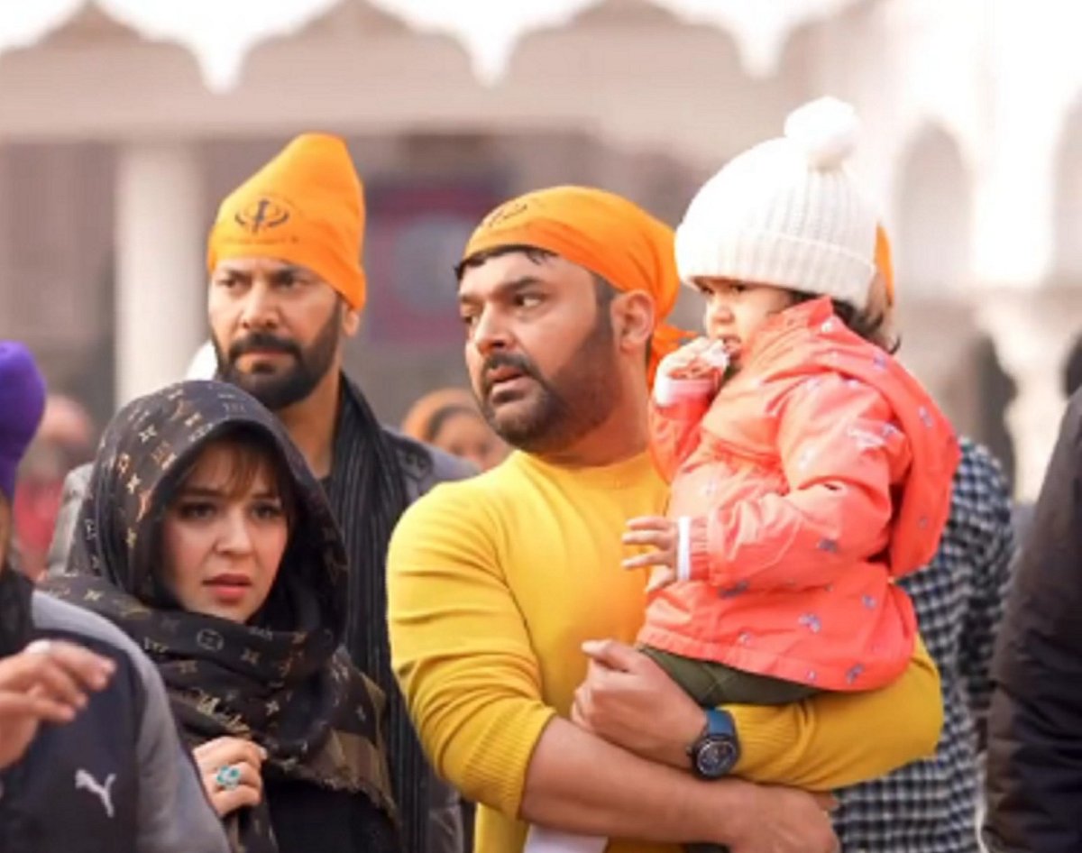 Photos: Kapil Sharma visits Golden Temple with wife Ginni and kids