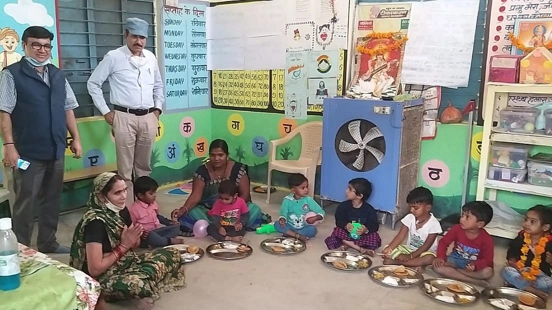 Indore: WCD makes New Year happier for anganwadi children