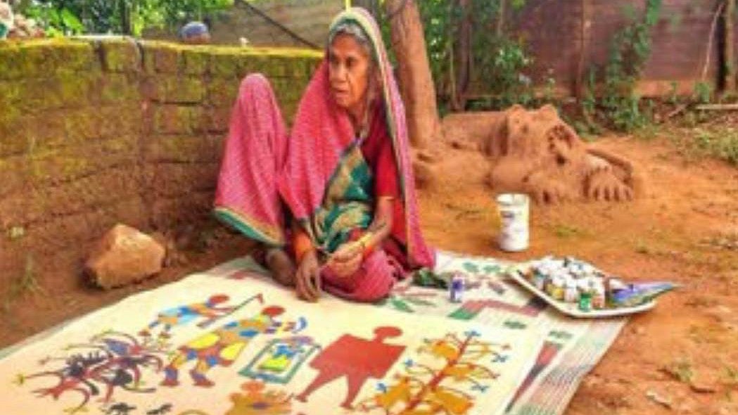 Madhya Pradesh: This tribal artist has Nari Shakti Puraskar, Padma Shri ...