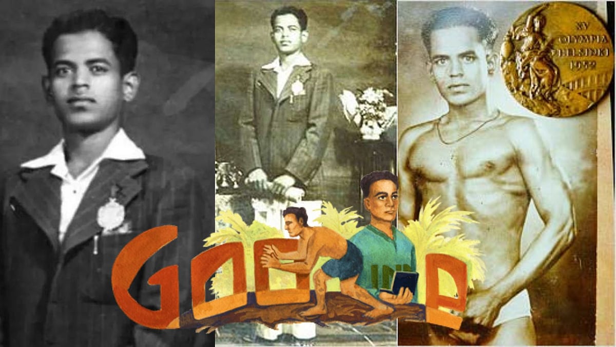 Google pays tribute to Independent India's first athletic Olympic medalist Khashaba Dadasaheb ...