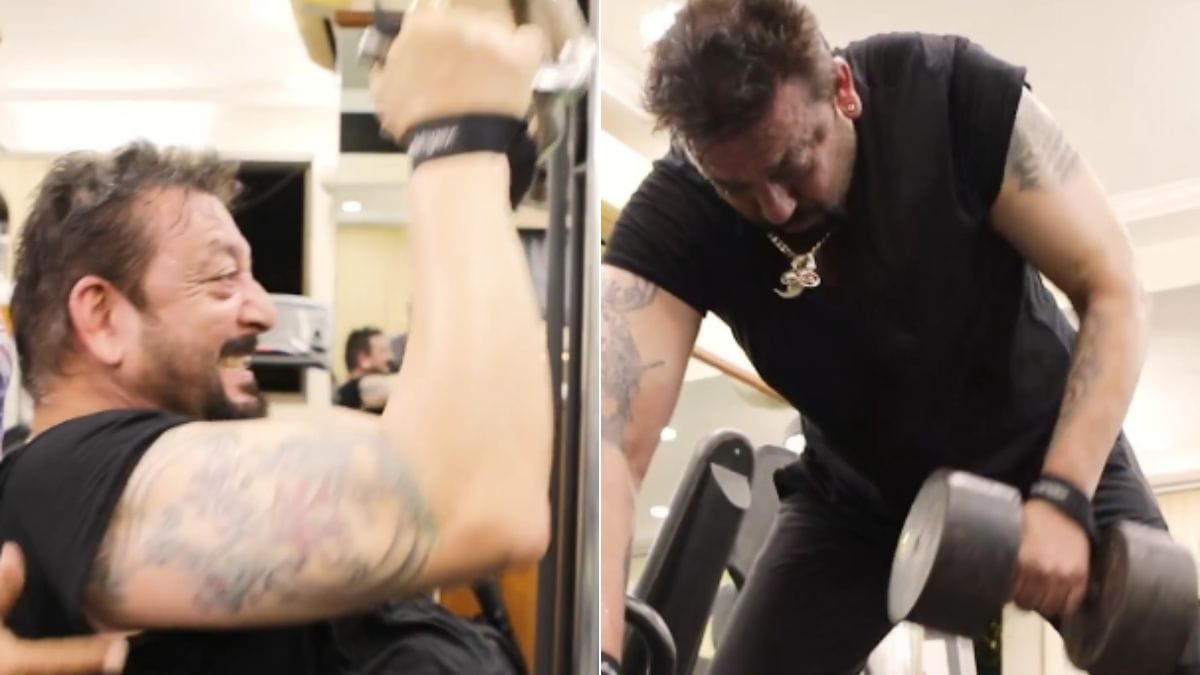 Sanjay Dutt Body Building