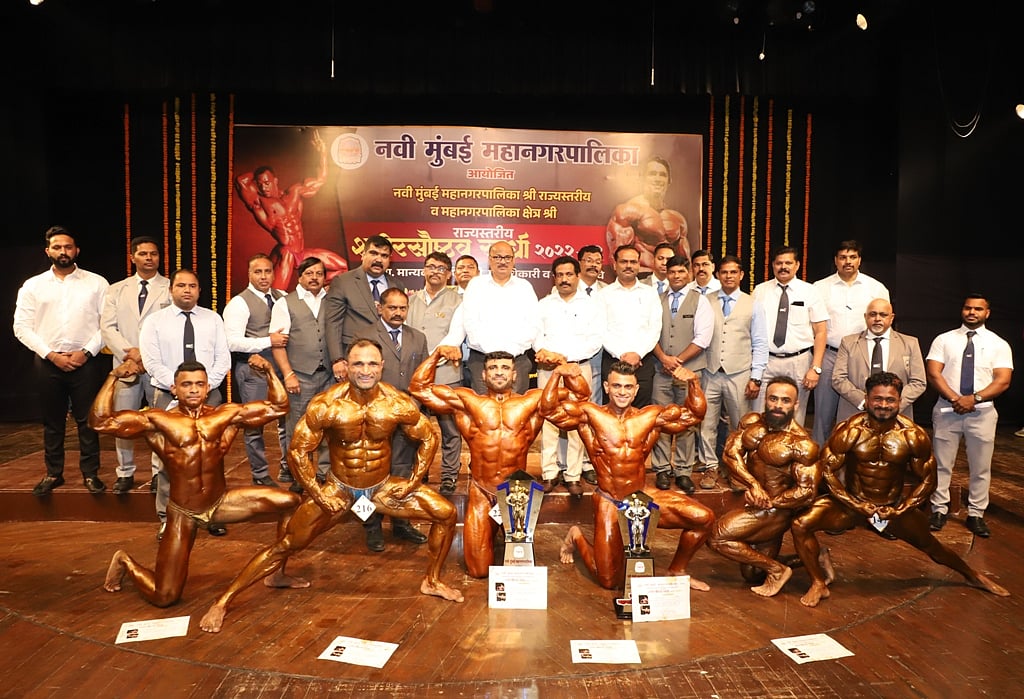 Navi Mumbai: Russell Dibreto wins NMMC State Level bodybuilding contest