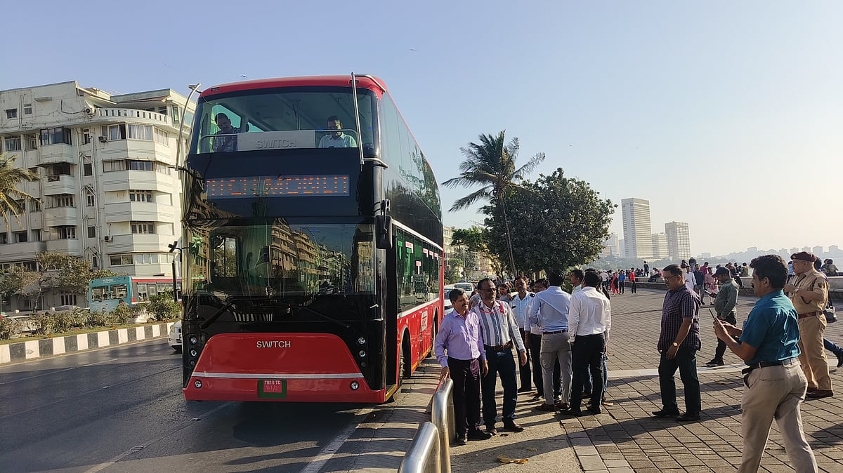 Mumbai: Commercial operation of India's first AC electric double-decker ...