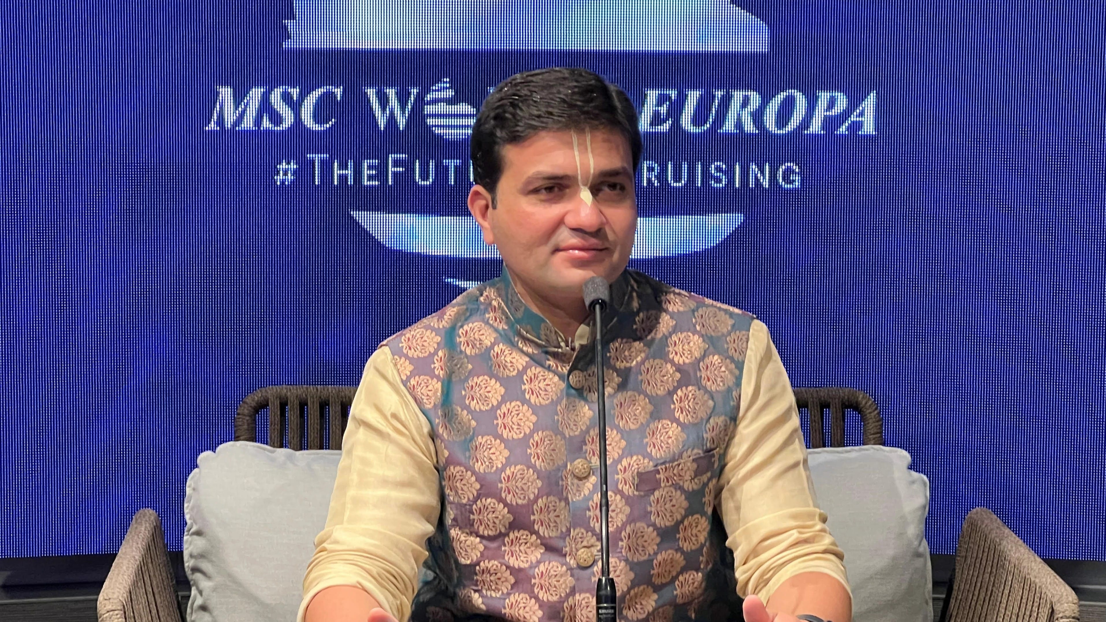 Unique spiritual retreat: Katha on cruise with Lal Govind Das