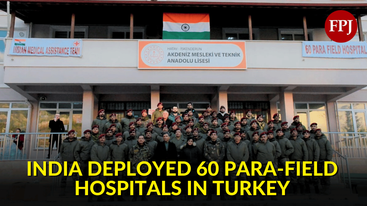 Operation Dost: Indian Army’s field hospital in Turkey's Iskenderun ...