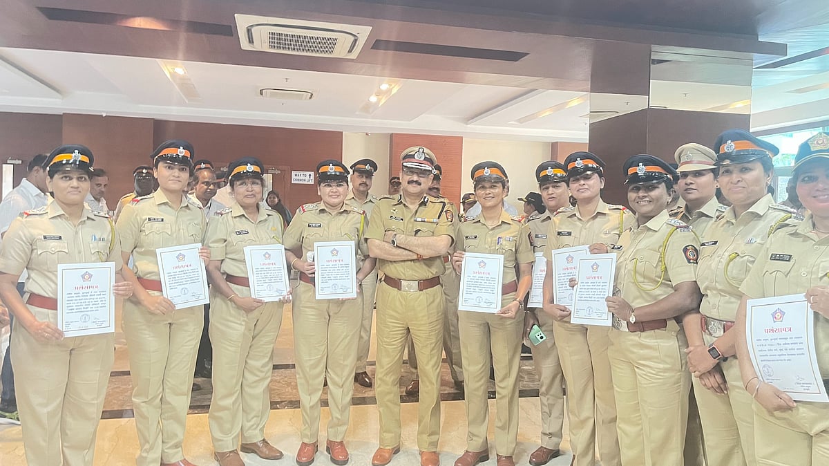 Mumbai Police personnel from West Zone felicitated by Commissioner for ...