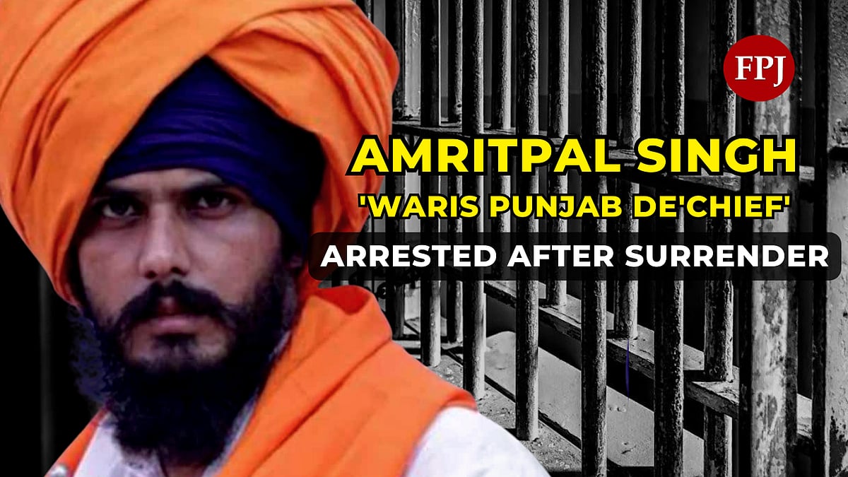 Waris Punjab De chief Amritpal Singh arrested in Punjab's Moga after a ...