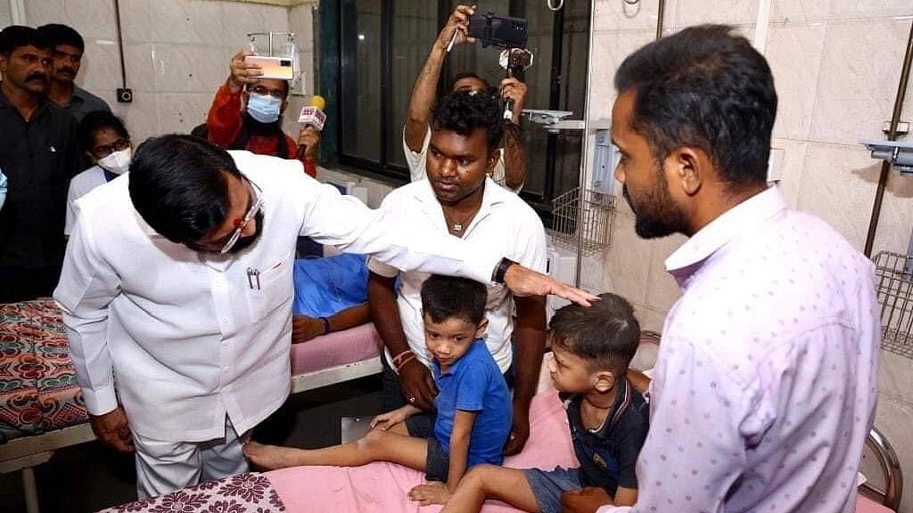 Bhiwandi building collapse: Maharashtra CM Eknath Shinde meets injured in hospital, announces ₹5 ...