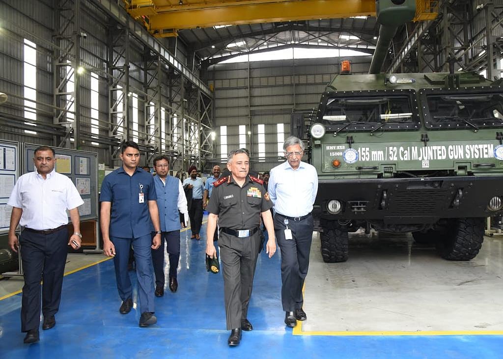 Pune: CDS General Anil Chauhan visits Bharat Forge