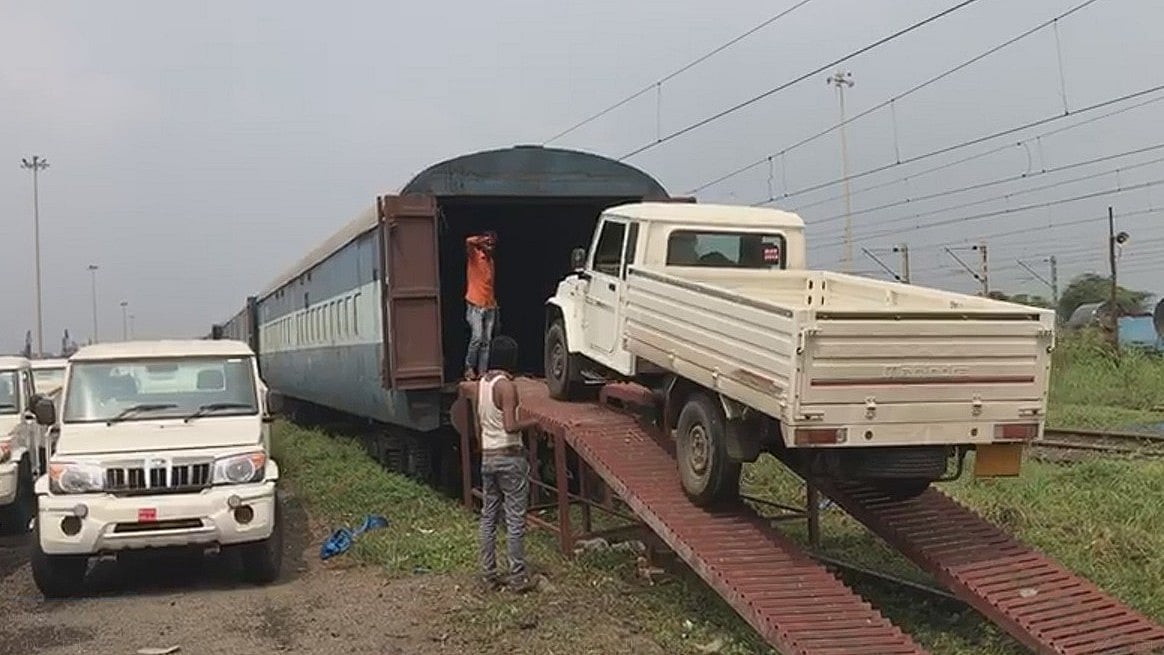 PM Modi hails India's strides in logistics as operation of freight ...