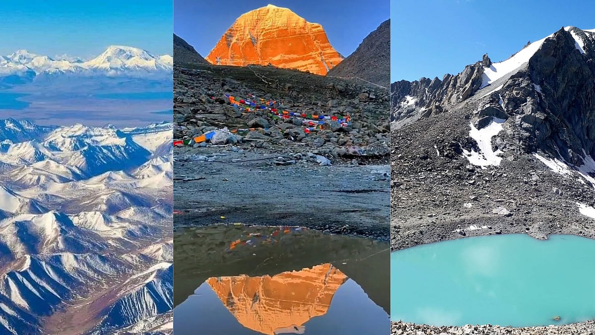 Mount Kailash Shiva Face