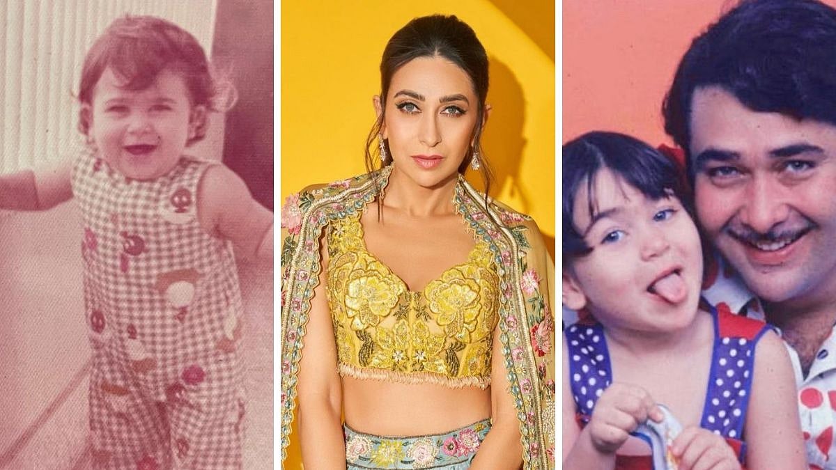 Childhood Photos Of Karishma Kapoor