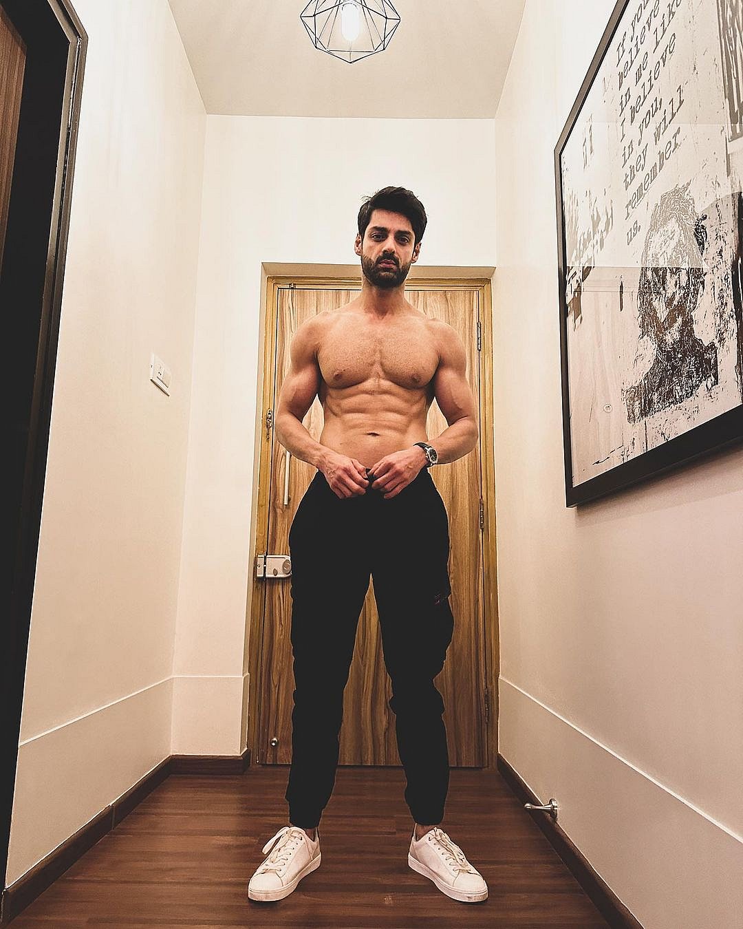 Karan Wahi Shirtless Body