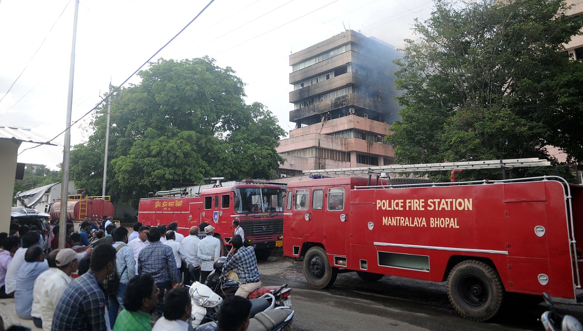 Bhopal Satpura Fire: 6 Months To Elections & Thousands Of Govt Files ...