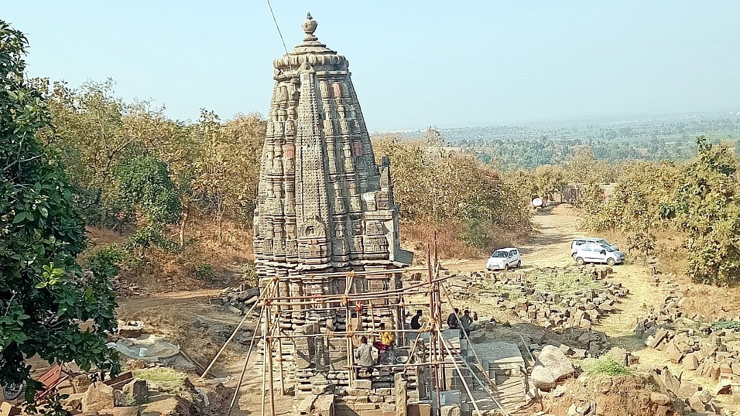 Madhya Pradesh: Vishnu Temple Being Restored In Dev Badla