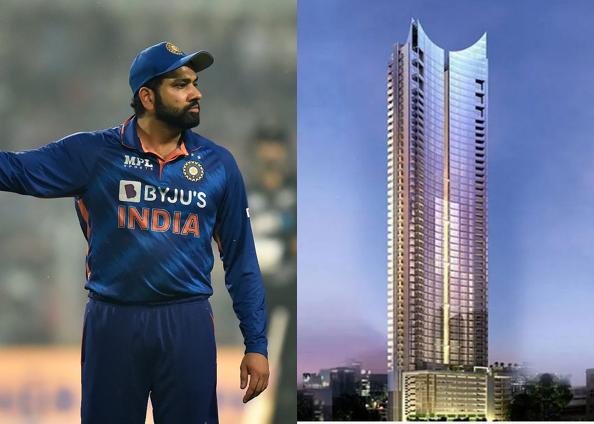 Inside Rohit Sharma's Worli penthouse: gorgeous living room and stylish ...