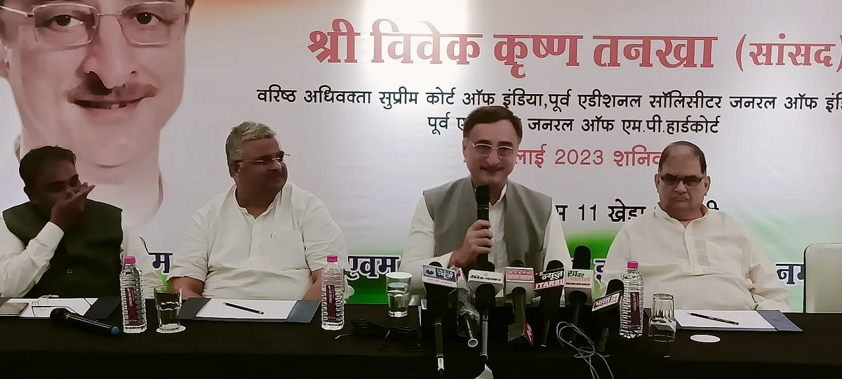 Madhya Pradesh: Rajya Sabha MP Tankha Visits Itarsi, Organises A Press ...