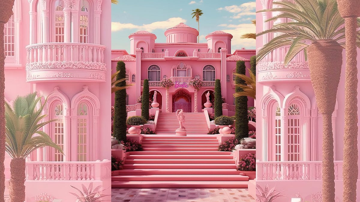 Step Inside Barbie's Extraordinary Pink Mansion For A Visual Treat