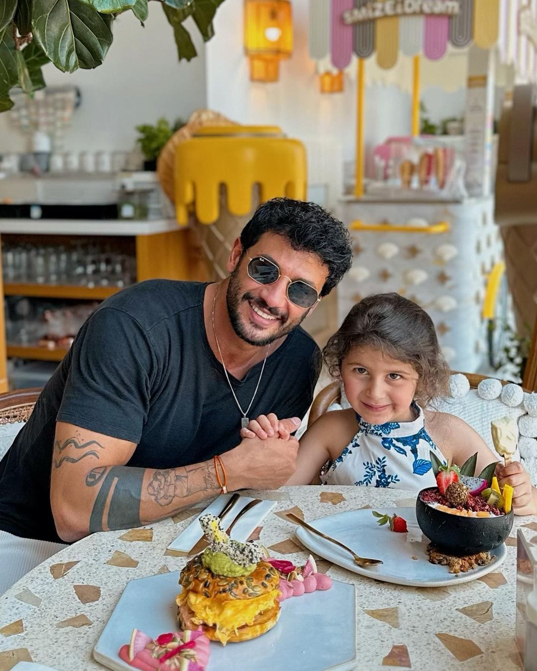 Jad Hadid's Priceless Photos With 4-Yr-Old Daughter Cattleya