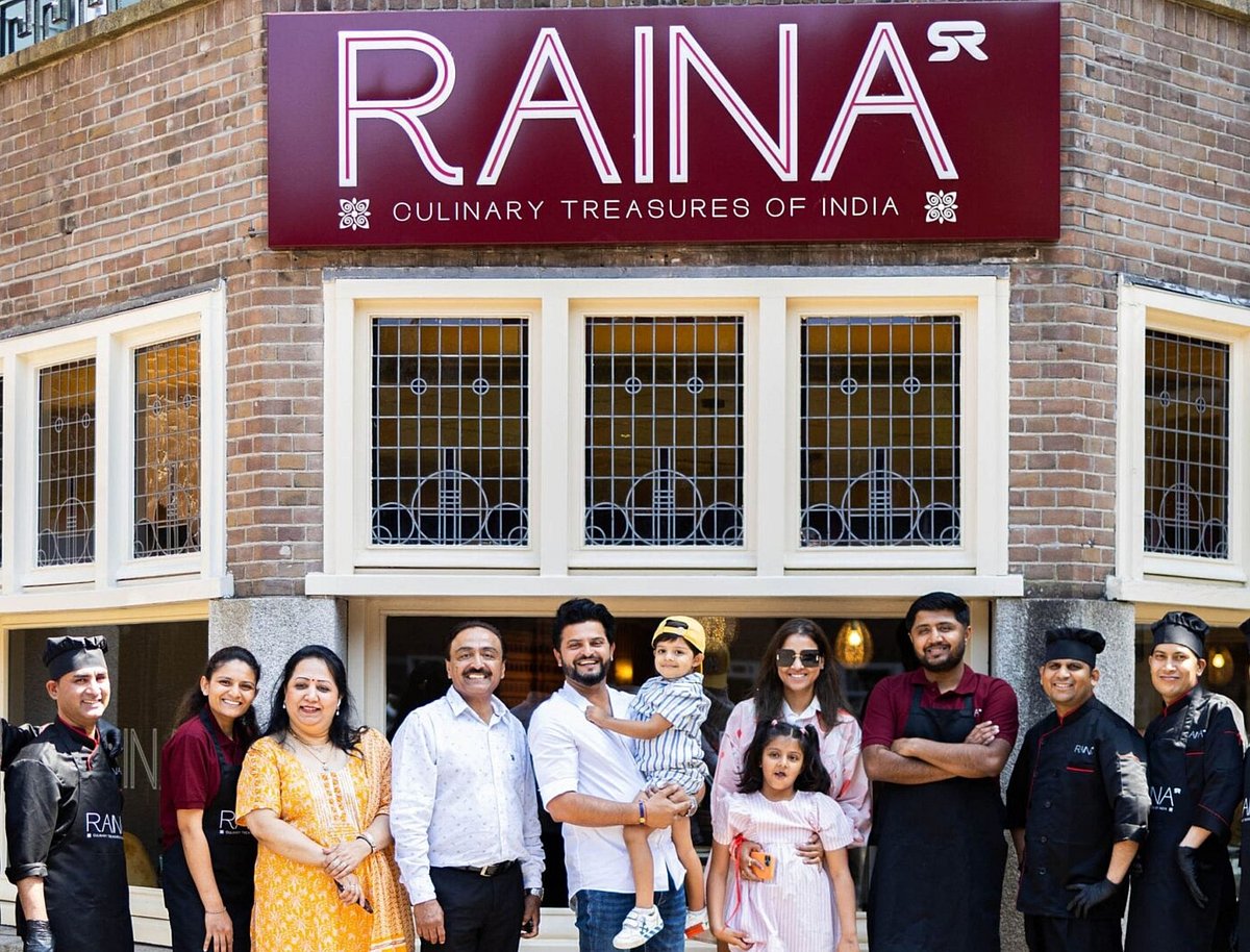 Step Into Suresh Raina's Authentic Culinary Treat At Raina Indian ...