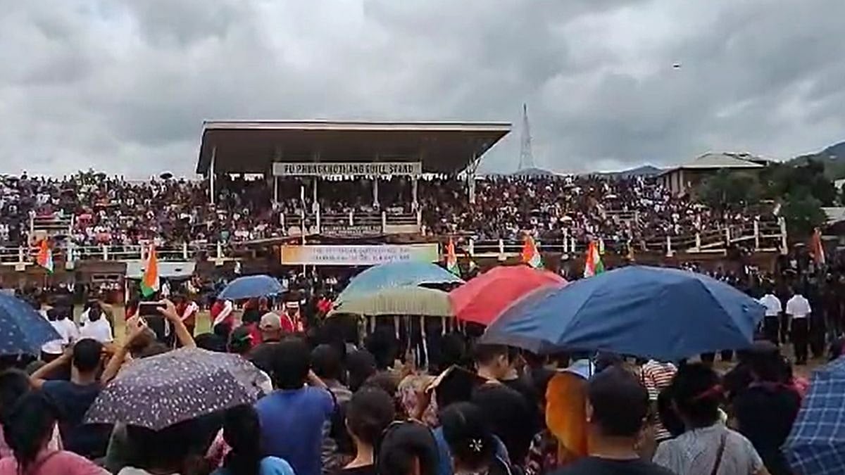 Manipur: Kuki-Zomi Group Members Celebrate Independence Day At ...
