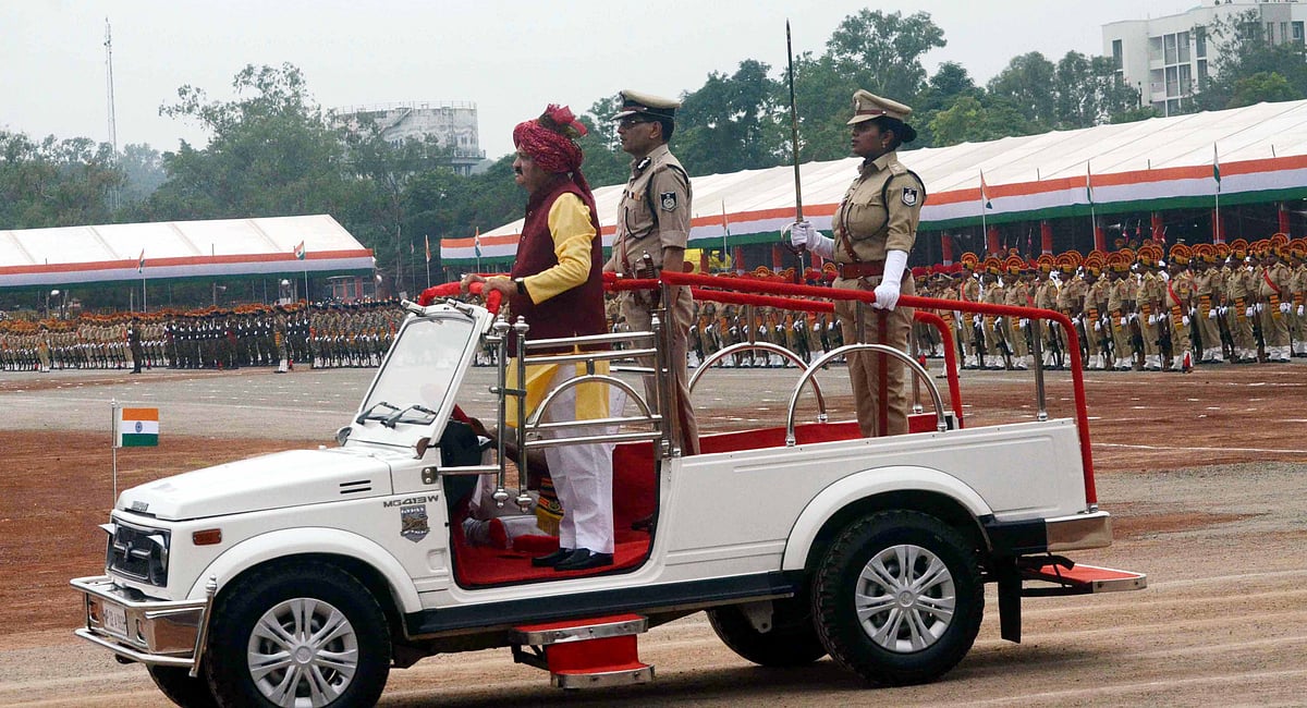 Bhopal: Full Dress Rehearsal Of Independence Day Parade Held In DGP’s ...