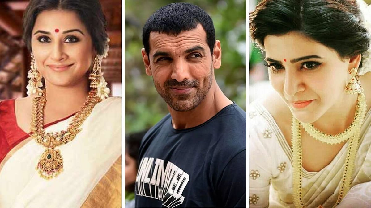 Onam 2023: Vidya Balan, John Abraham, Nayanthara, Samantha Ruth Prabhu: 11 Popular Indian Actors ...