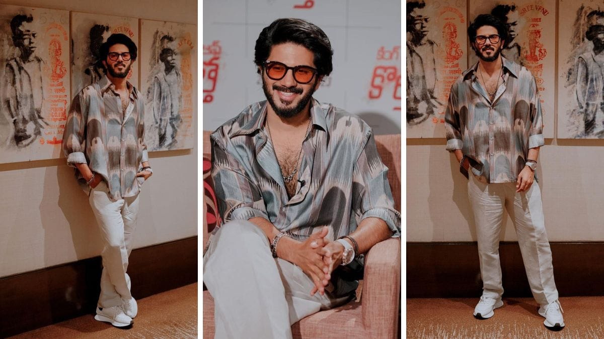Dulquer Salmaan Kickstarts King Of Kotha Promotions In Hyderabad ...