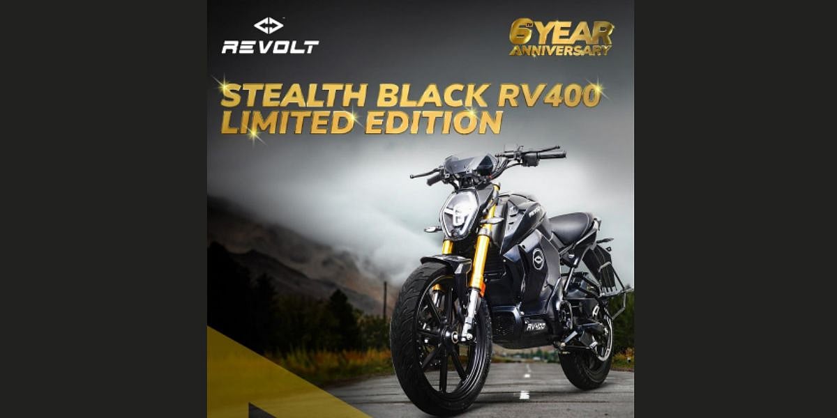 RattanIndia's Revolt Motors Launches Limited Edition Stealth Black ...