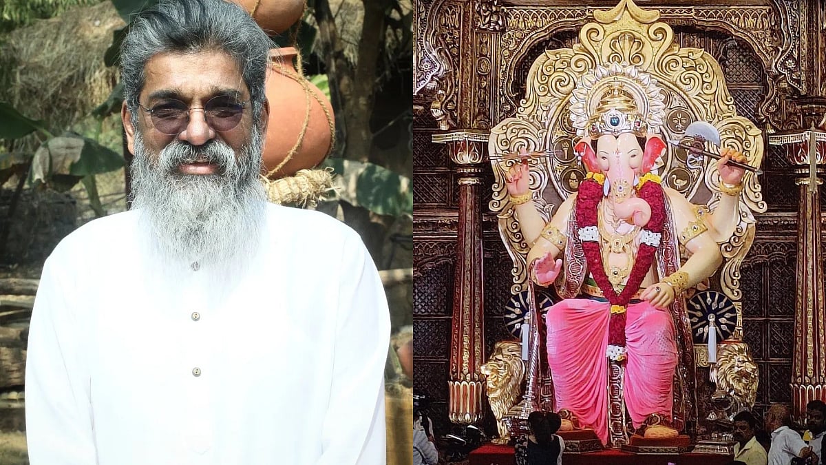 Mumbai: Nitin Desai's Last Designed Lalbaugcha Raja Pandal's First ...